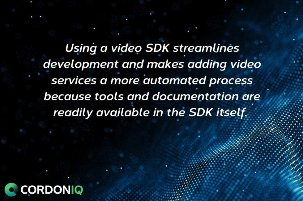 What is a video SDK and how does it differ from an API? - CORDONIQ